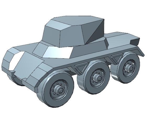 [TMP] "Getting Started 3D Model FV 601 Saladin" Topic