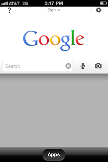 TECHNOLOGY: Google Search app for iPhone.