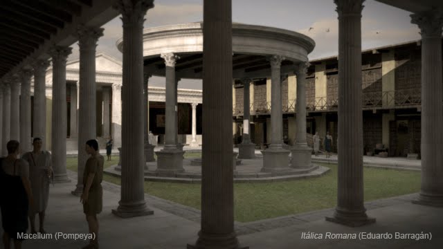 Itálica Romana: Macellum, Pompeya