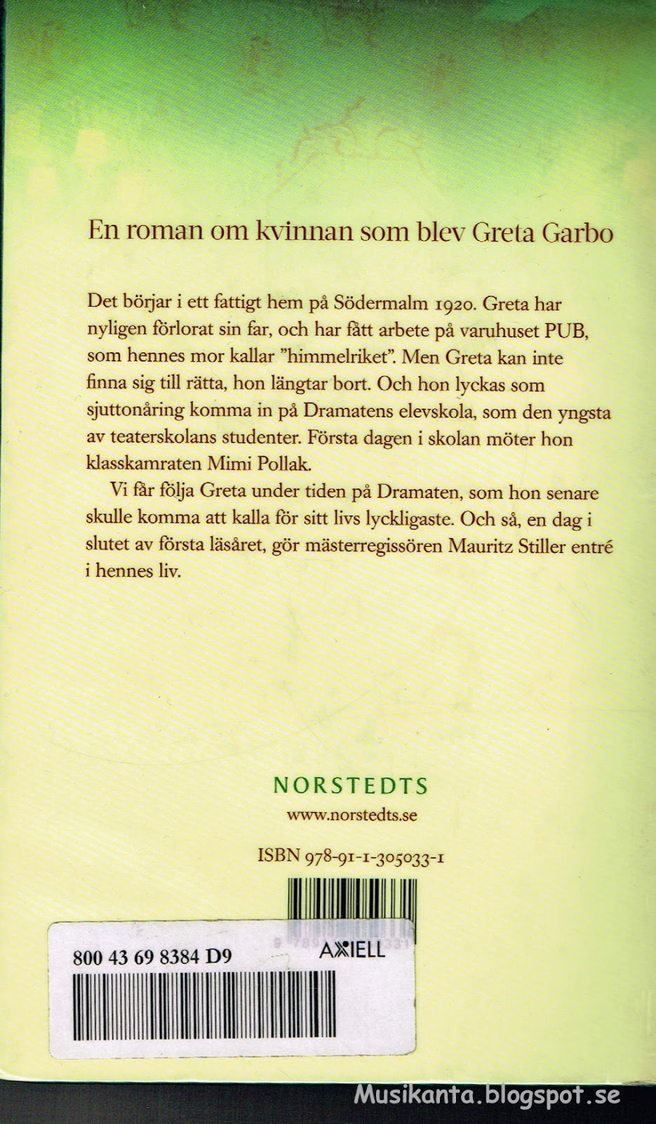 MUSIKANTA: 1024 Greta Garbo 1