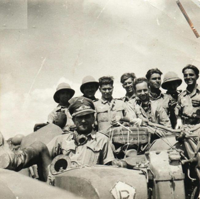 NAZI JERMAN: Album Foto Fallschirmjäger-Brigade Ramcke