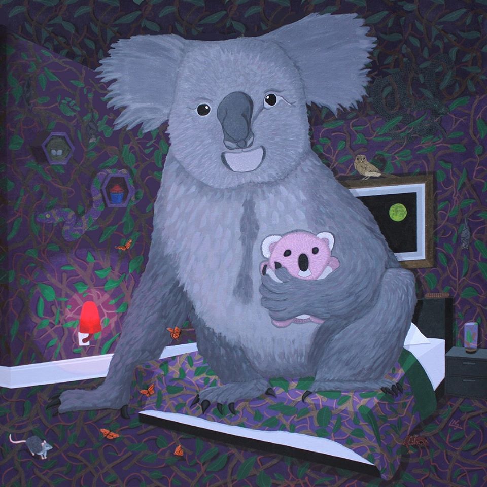 Lisa Ng Art: Koala-ty Painting