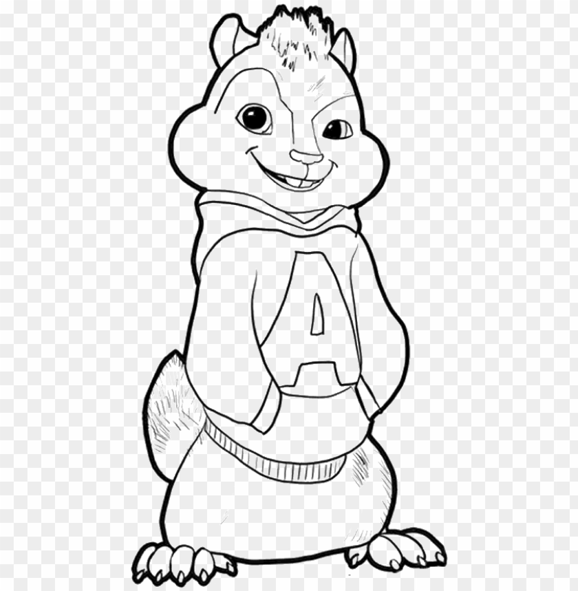 Alvin And The Chipmunks Coloring Pages - Fun Coloring