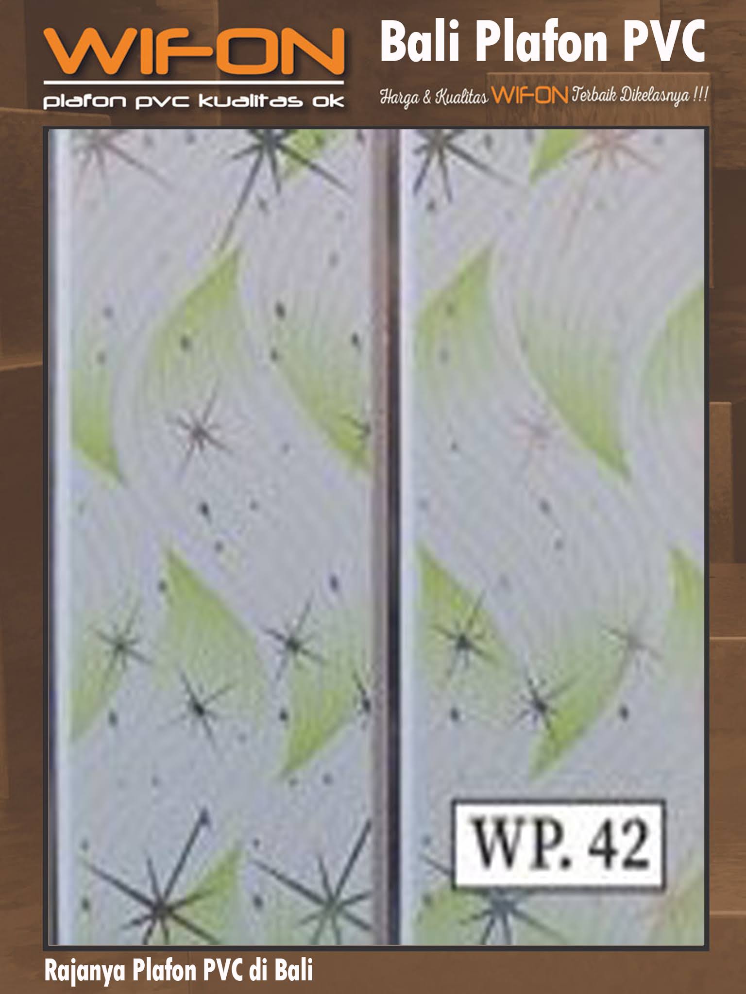 BALI PLAFON PVC: WIFON PLAFON