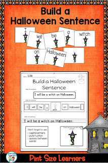 October/Halloween Resources for First and Second Grade - Pint Size Learners