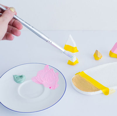 Haz un porta accesorios hecho con pasta moldeable ~ lodijoella