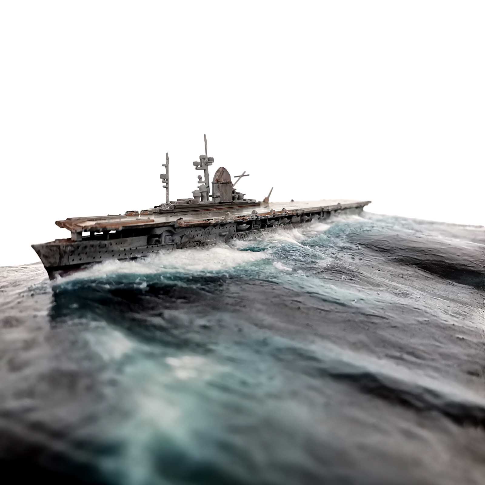 JHmodelator: DIORAMA PORTAAVIONES GRAF ZEPPELIN, ESCALA 1:1250