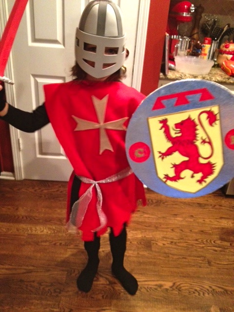P-ART-Y: Knight in a night: A homemade Knight costume | Knight costume ...