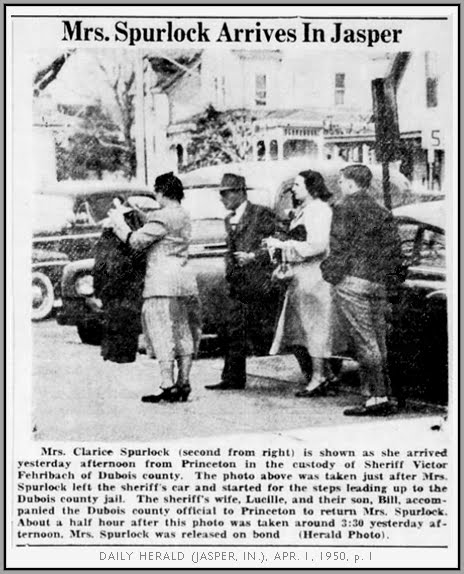 Unknown Gender History: Clarice Spurlock, Indiana Suspected Serial ...