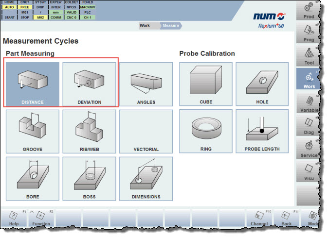 Read-out Instrumentation Signpost: Software wizard for workpiece probe ...