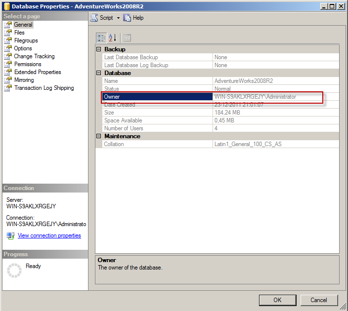 BI Future Blog: Could not update the metadata that indicates database ...