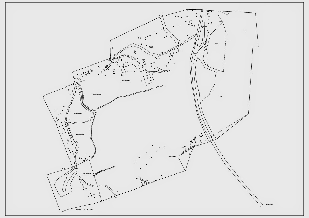 Lahan Eksisting - Jasa Site Plan
