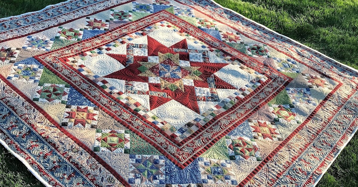 Sue Daurio's Quilting : Mill Girls BOM is going home