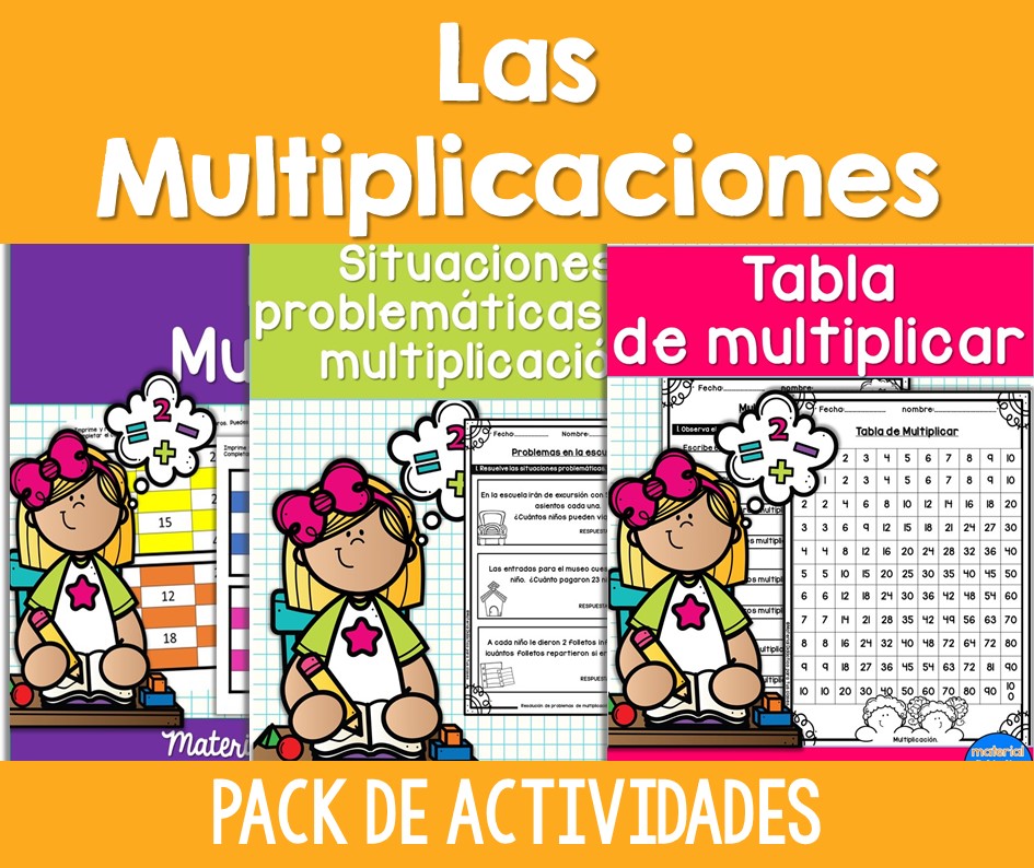 Jugamos y aprendemos multiplicación - Material Didactico para tus clases
