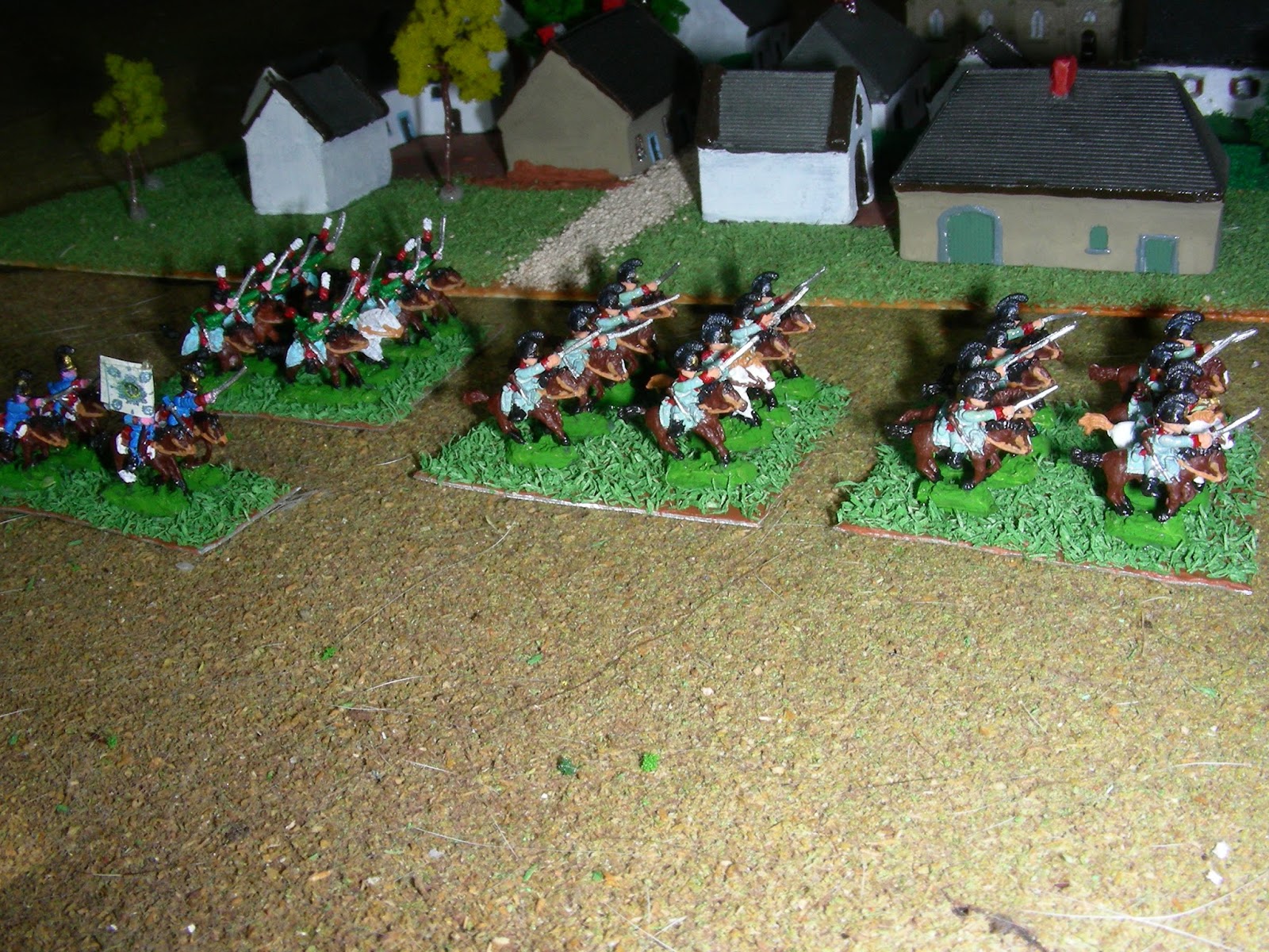 Napoleonic Wargame with 6mm (1/300 or 1/285) miniatures : Baden: Ussari