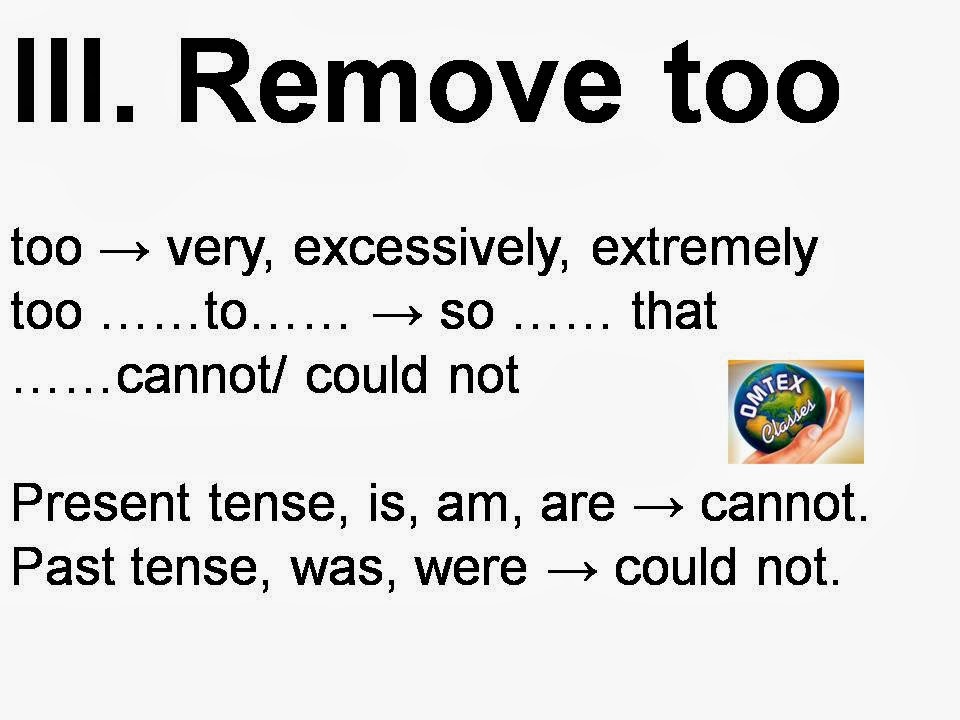OMTEX CLASSES: REMOVE TOO