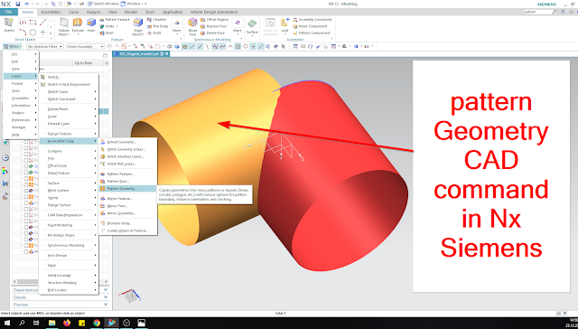 Pattern Geometry In Nx Siemens Modsim Solution