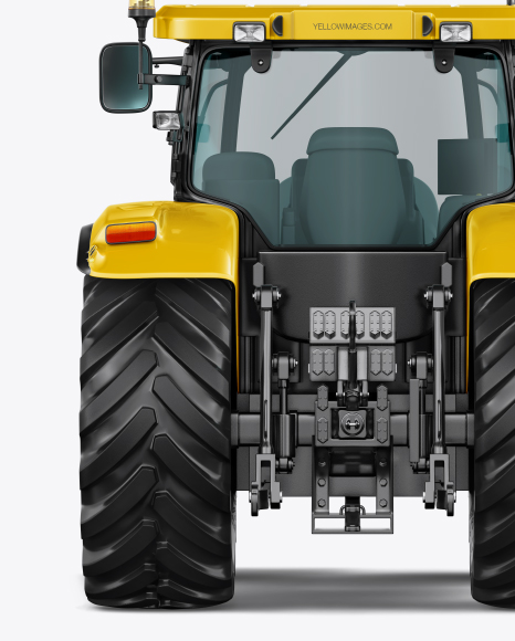 Tractor Mockup - Back View