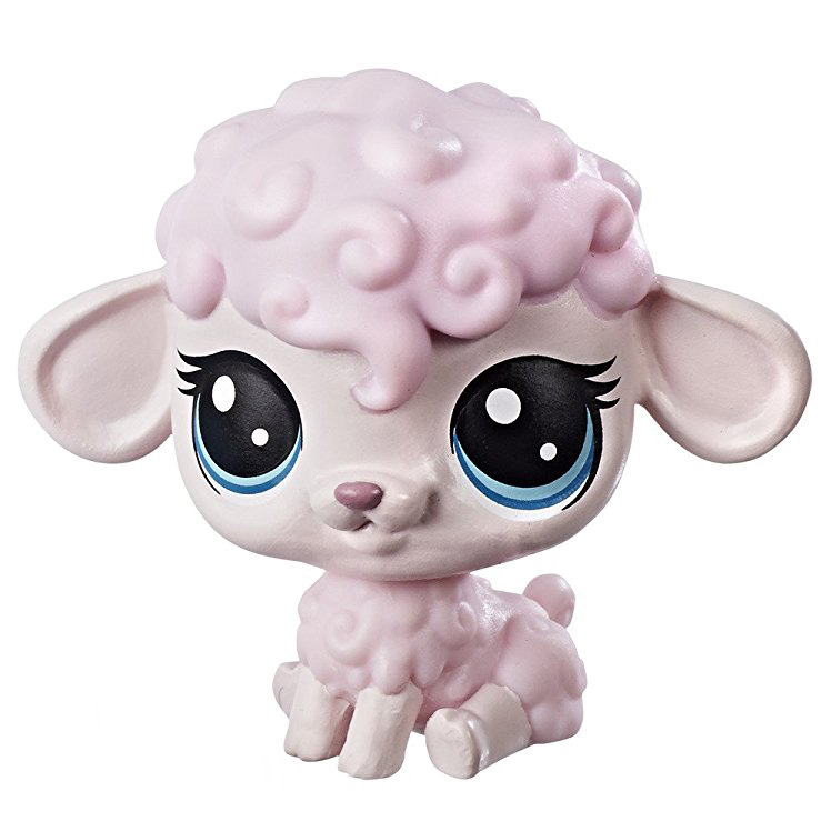 Littlest Pet Shop Series 2 Pet Pairs Petula Woolwright (#2-98) Pet ...