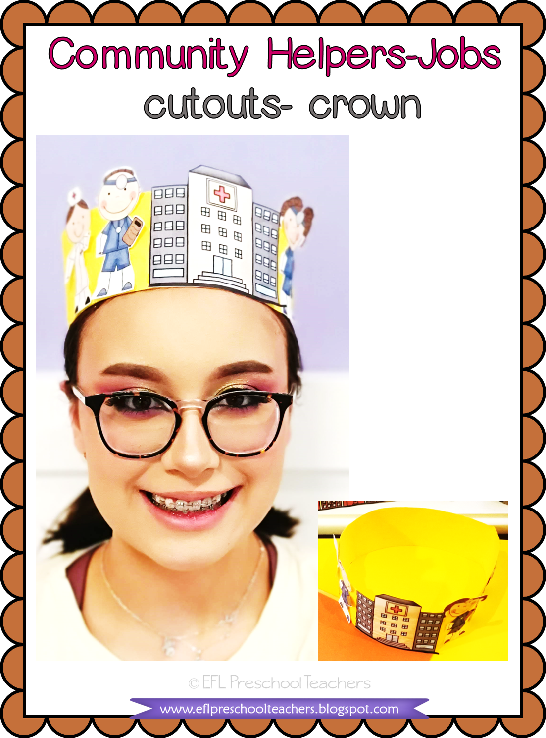 ESL/EFL Preschool Teachers: ESL Community Helpers cutouts and ideas on ...