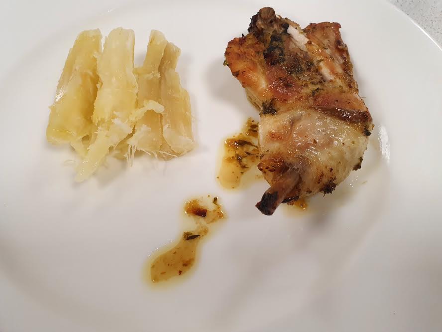Pollo con yuca - La despensa de Jafet