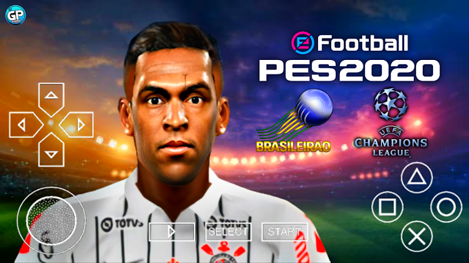 PES 2020 PPSSPP Com Brasileirão e Europeus Atualizados Kits 20-21 Faces ...