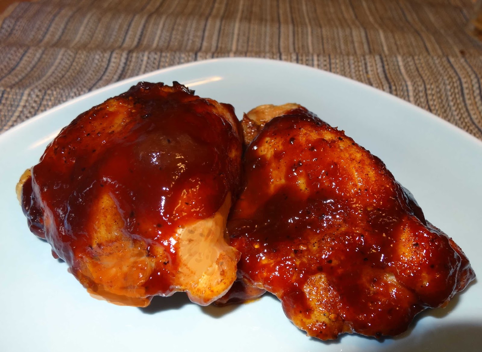 Dinner with Denise: Barbeque Boneless Chicken Thighs--Quick and Easy on ...