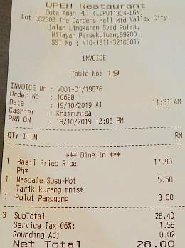 (Eat to Live) or (Live to Eat): Upeh Breakfast Set