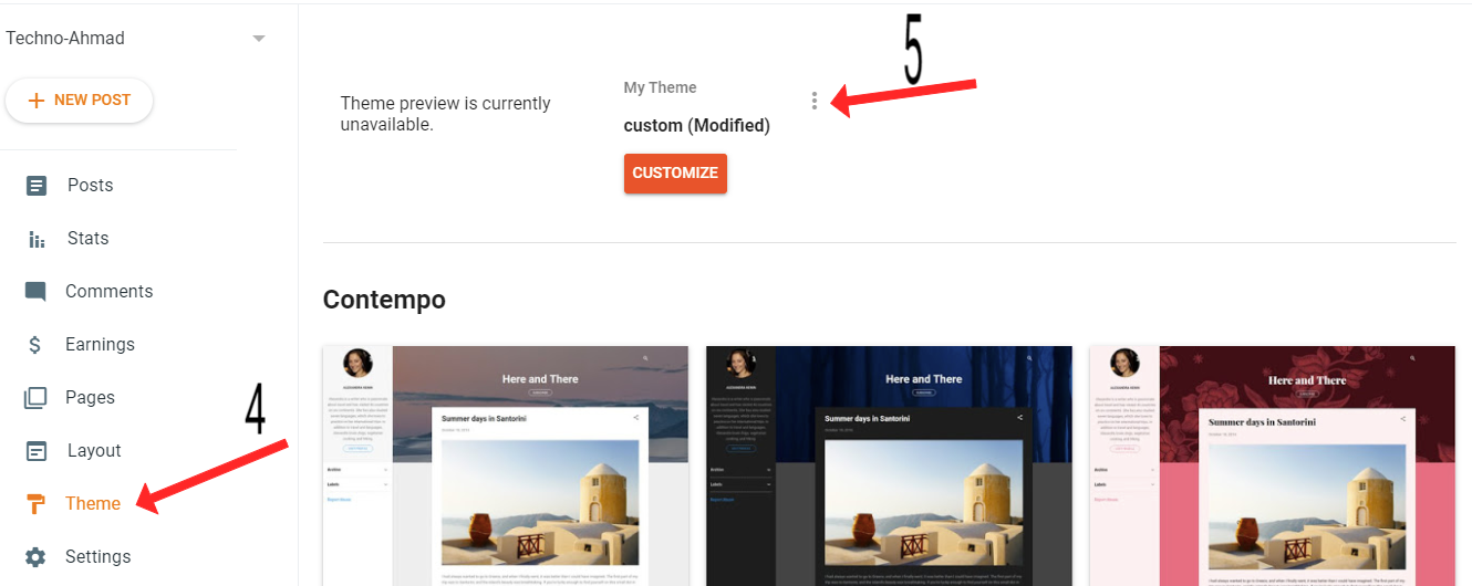 Add Responsive & stylish contact us widgets for blogger | techno-ahmad