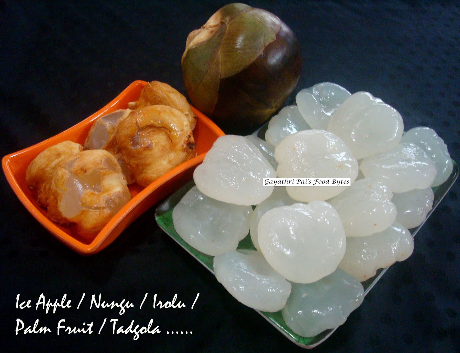 Gayathri Pai's Food Bytes: Ice Apple Cucumber Lemonade.