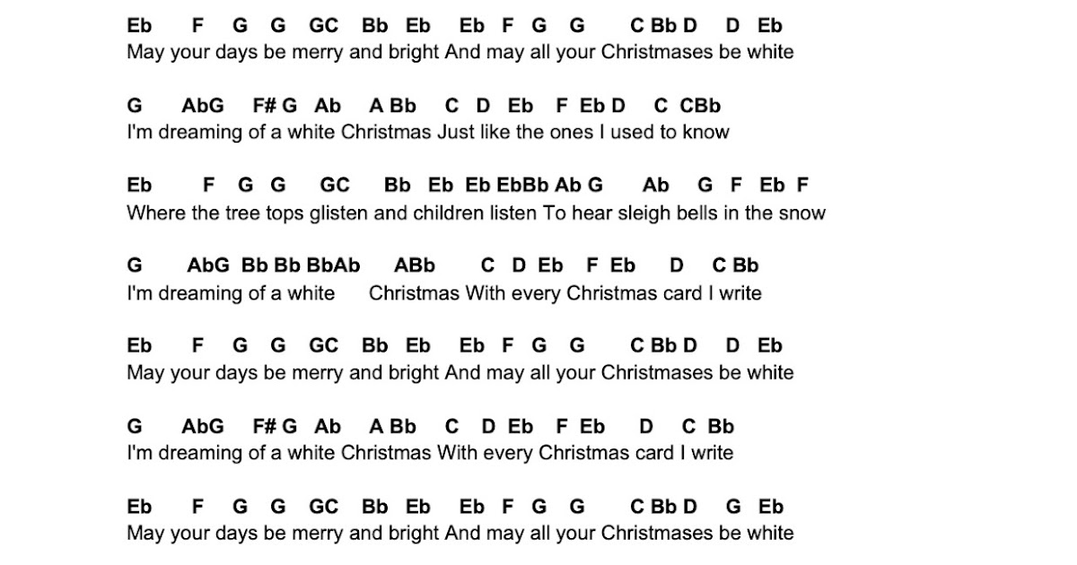 Flute Sheet Music: White Christmas