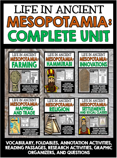 Creative Classroom Core: Life in Ancient Mesopotamia