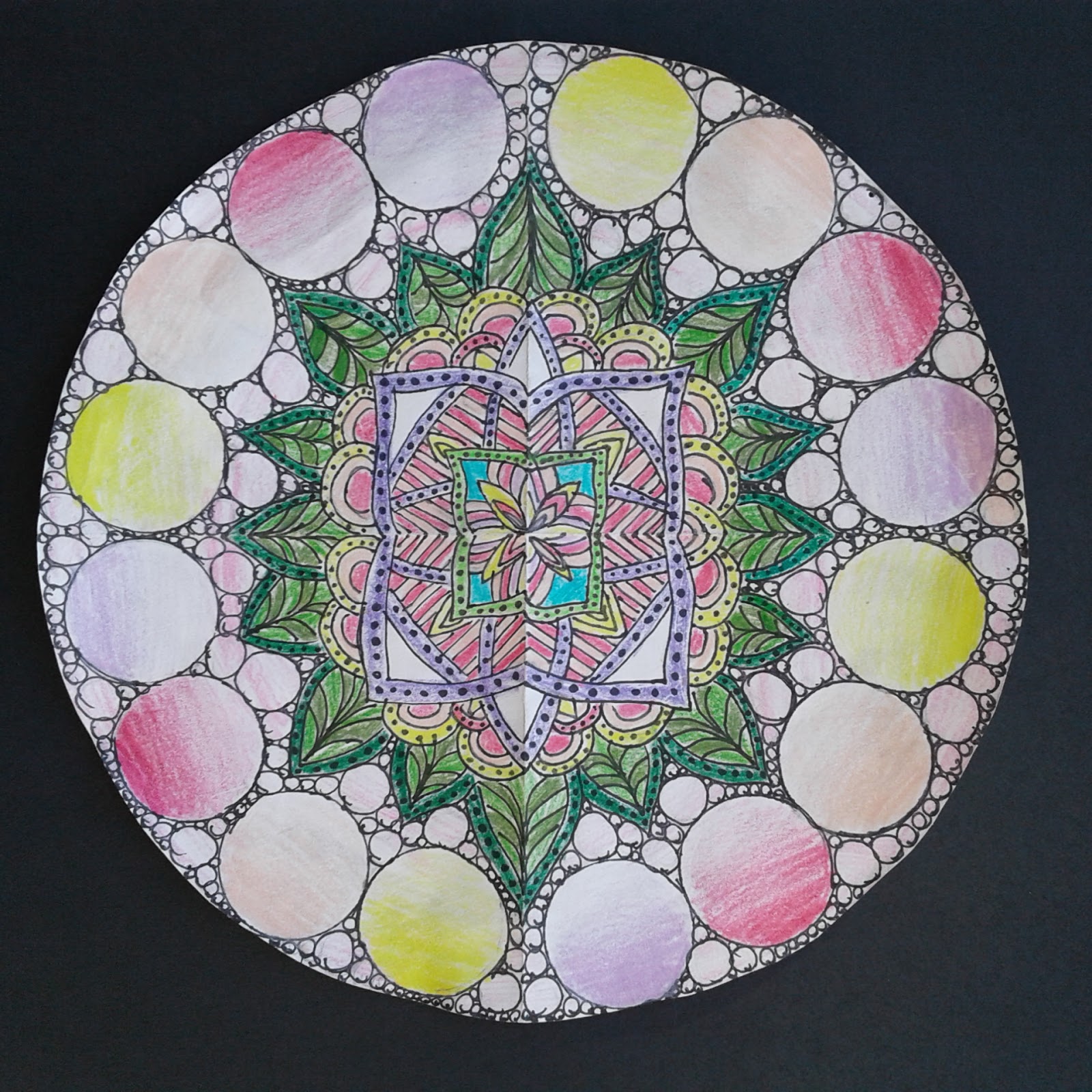 a faithful attempt: Symmetrical Radial Mandala Designs