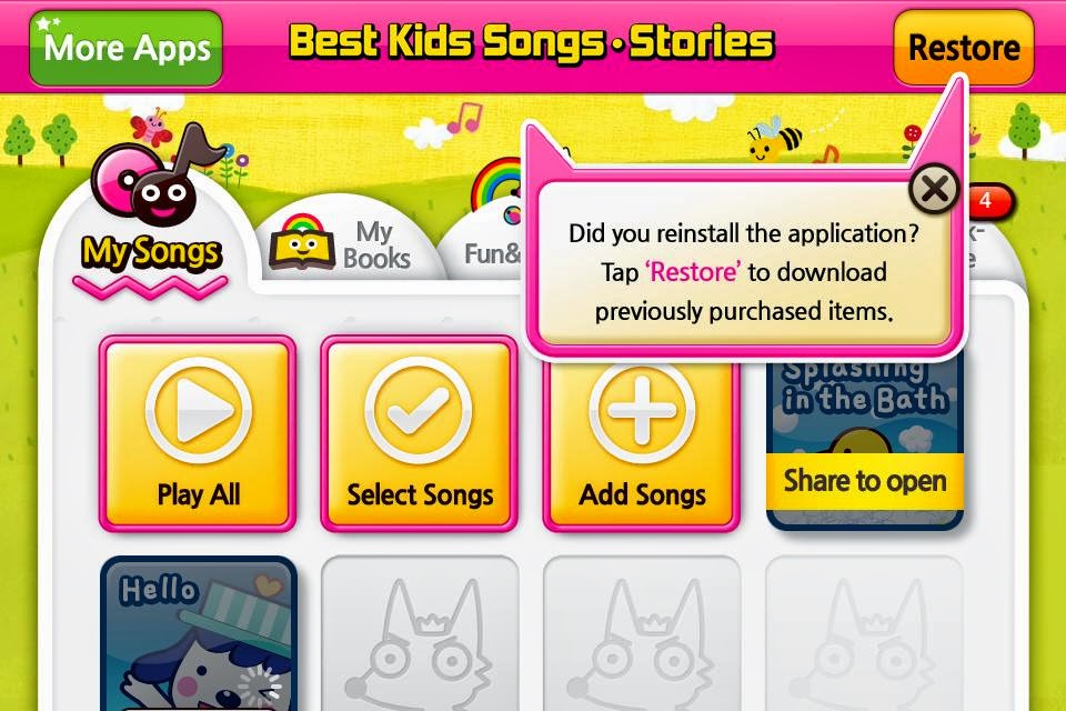 兒童電子閱讀第一品牌: pinkfong! kids songs · stories