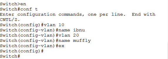 Konfigurasi VLAN Dengan 2 Switch - Network & System Konfigurasi VLAN Dengan 2 Switch - Network & System