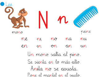 Blog de Atención a la Diversidad C.R.A. "Entretierras": Fonema N.
