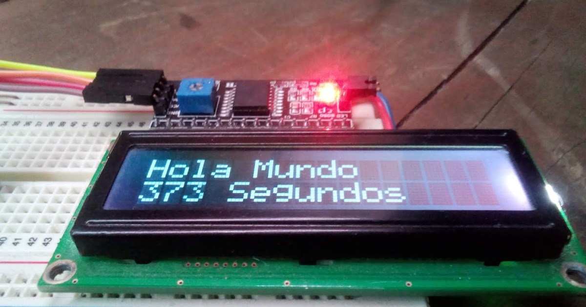 Arduino Nano: Uso basico de una LCD16x2 con modulo I2C