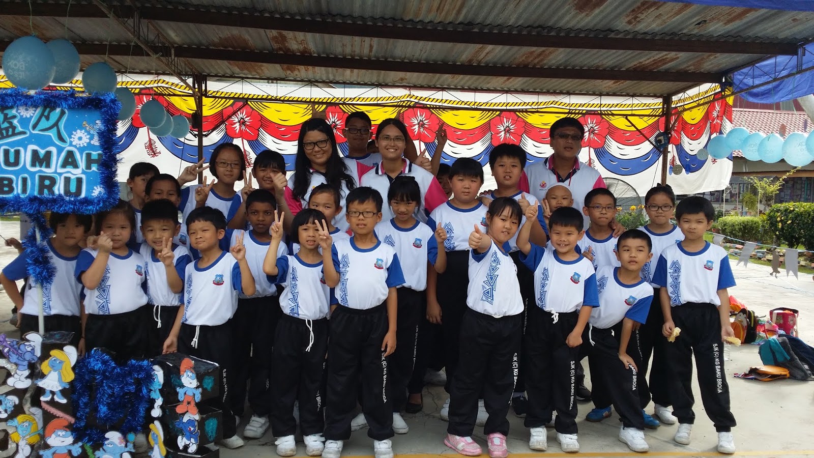 SJK(C) KG BARU BROGA 专页: 武来岸新村华小第二十八届运动会