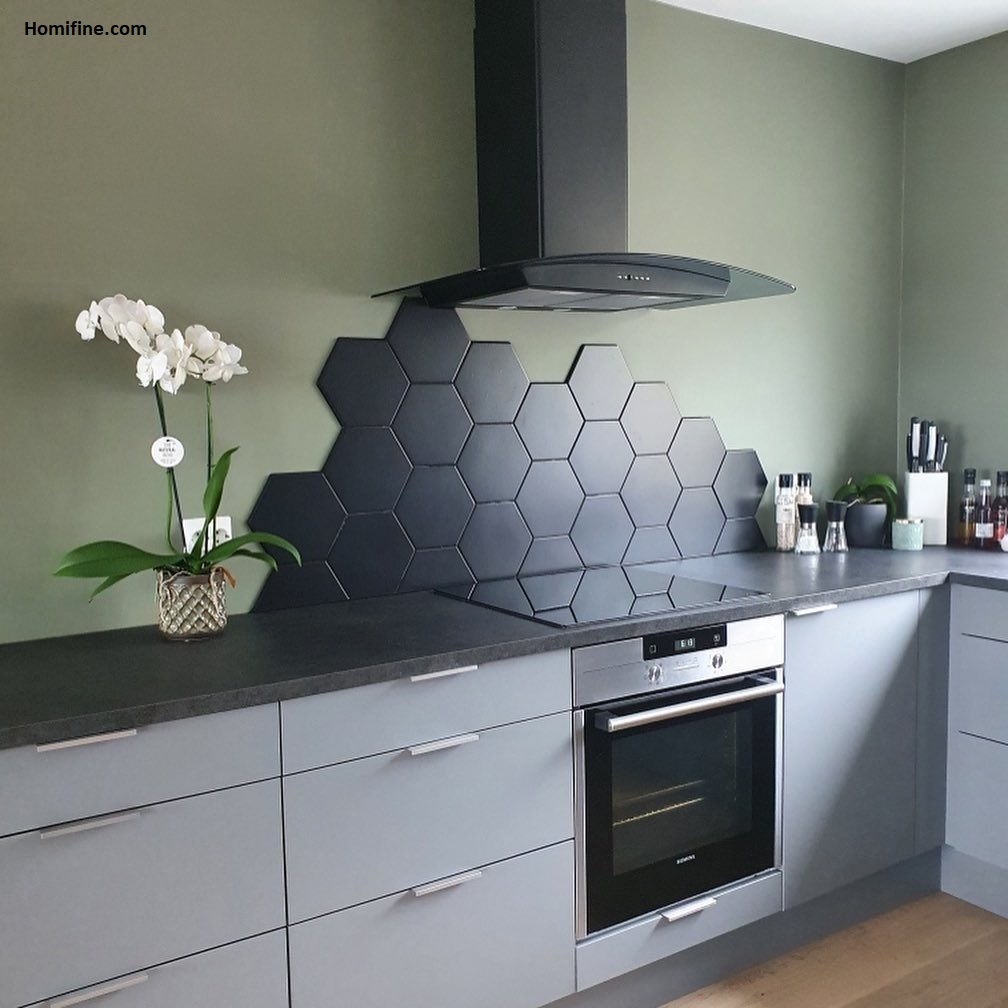 7 Hexagon Kitchen Tile Thought ~ Homifine.com