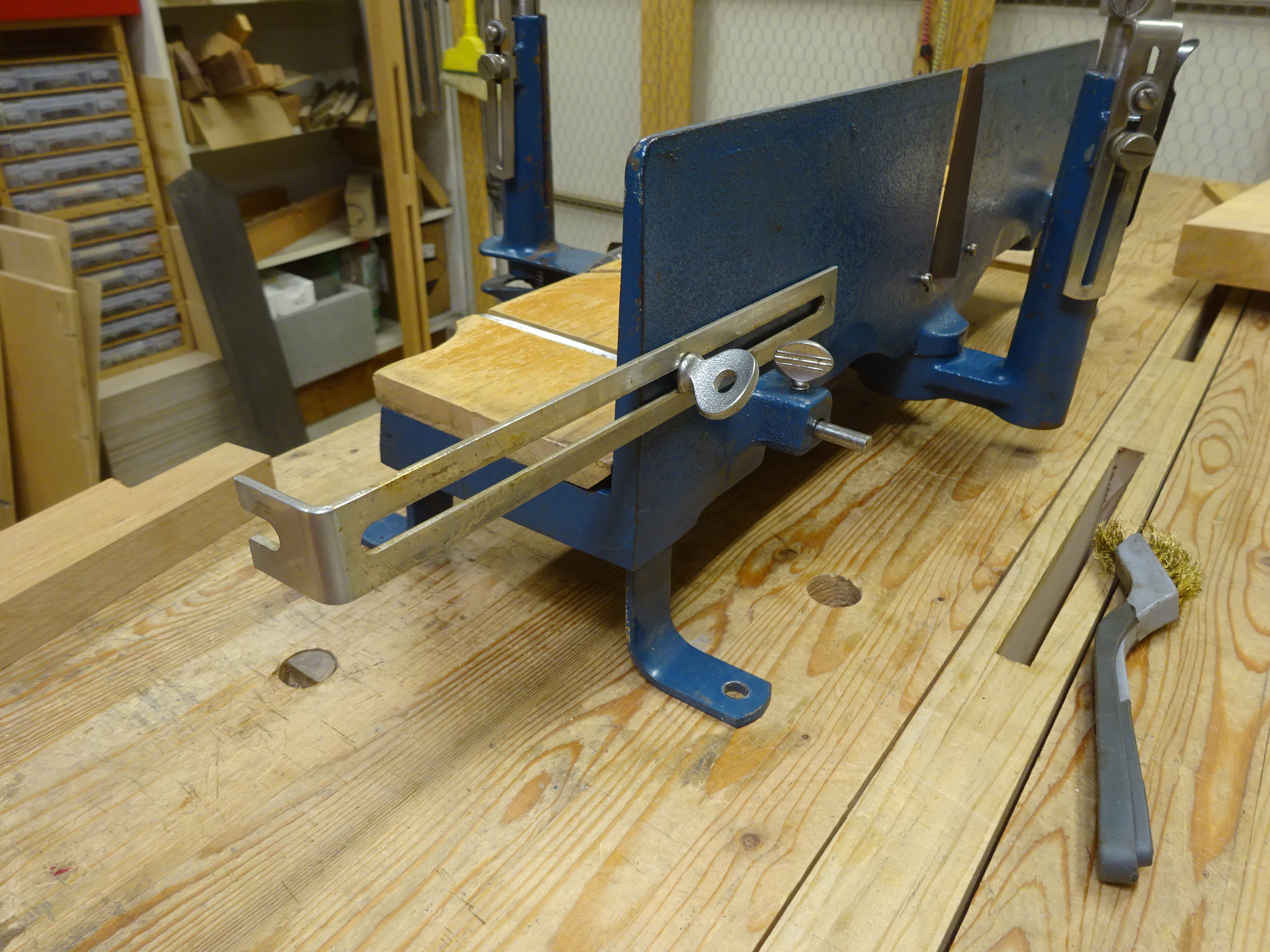 Woodworking in a Tiny Shop: Stanley #2358A Miter Box - Part 1