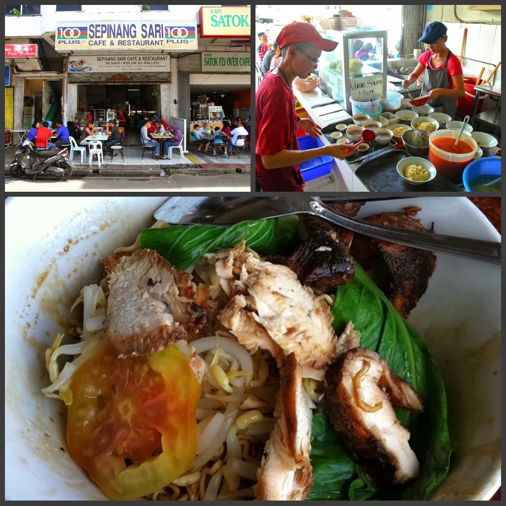 Bumi Kenyalang-Kuching, Sarawak: Mee Kolok & Laksa Sarawak