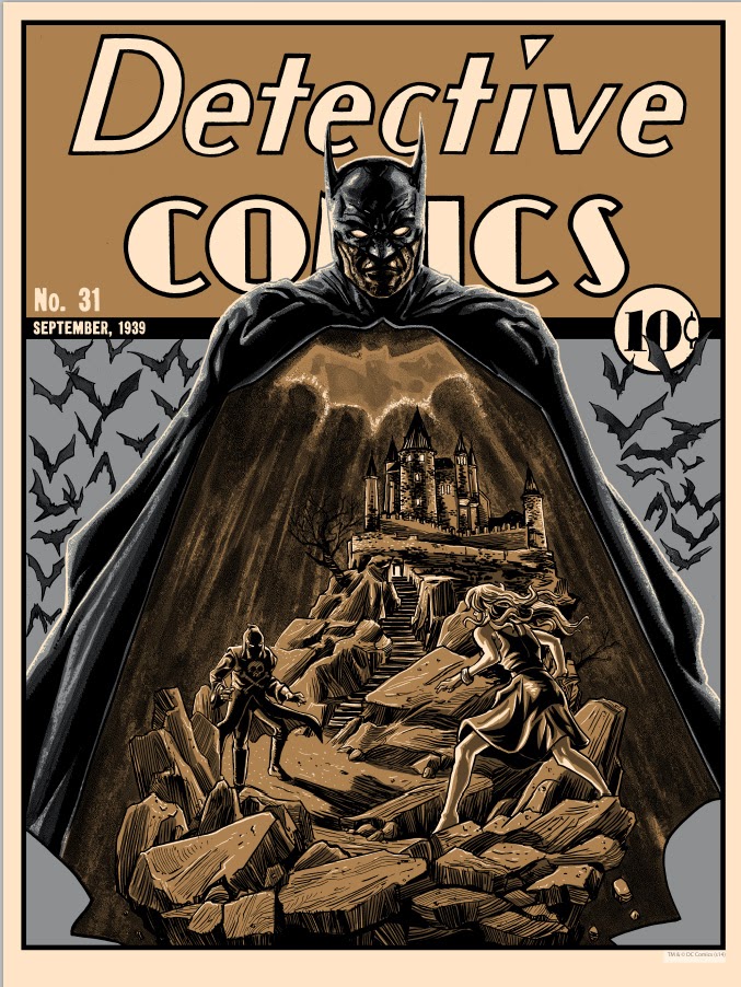 INSIDE THE ROCK POSTER FRAME BLOG: Tim Doyle Detective Comics 31 Poster ...