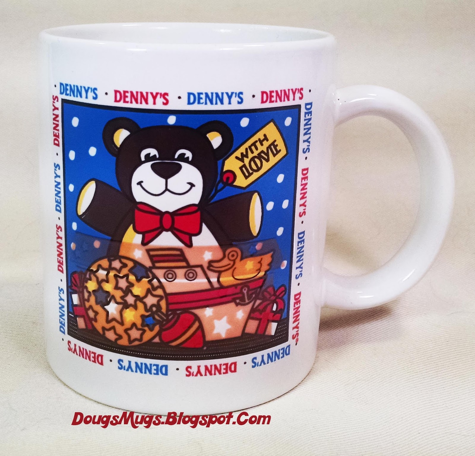 Doug's Mugs: Denny's Christmas Bear