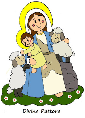 Mis ilustraciones: Divina Pastora