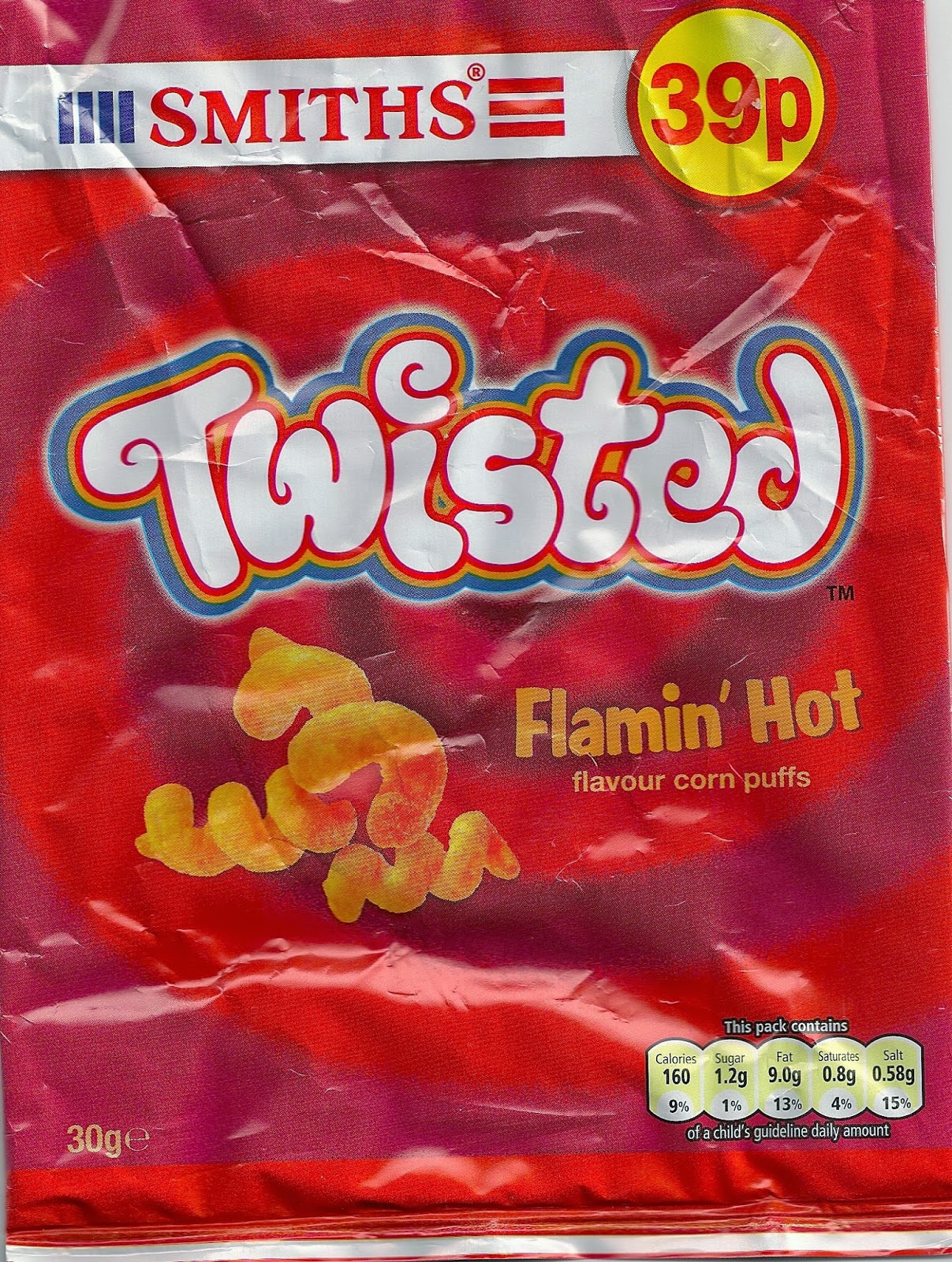 Cheeseburger Crisps & Other Stories: Smith's Twisted Flamin' Hot
