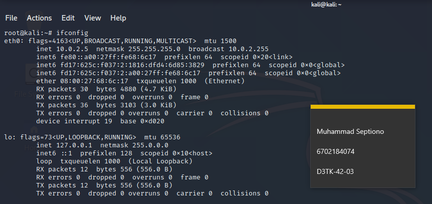 Konfigurasi Kioptrix Level 1 Menggunakan Tools Exploit Database ...