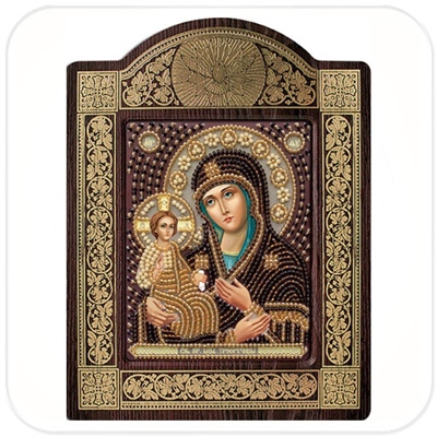 Florentina Banica: Icoane brodate cu margele