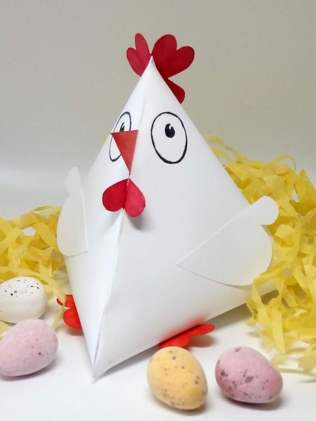 Esselle Crafts: Spring Chicken Favour Box