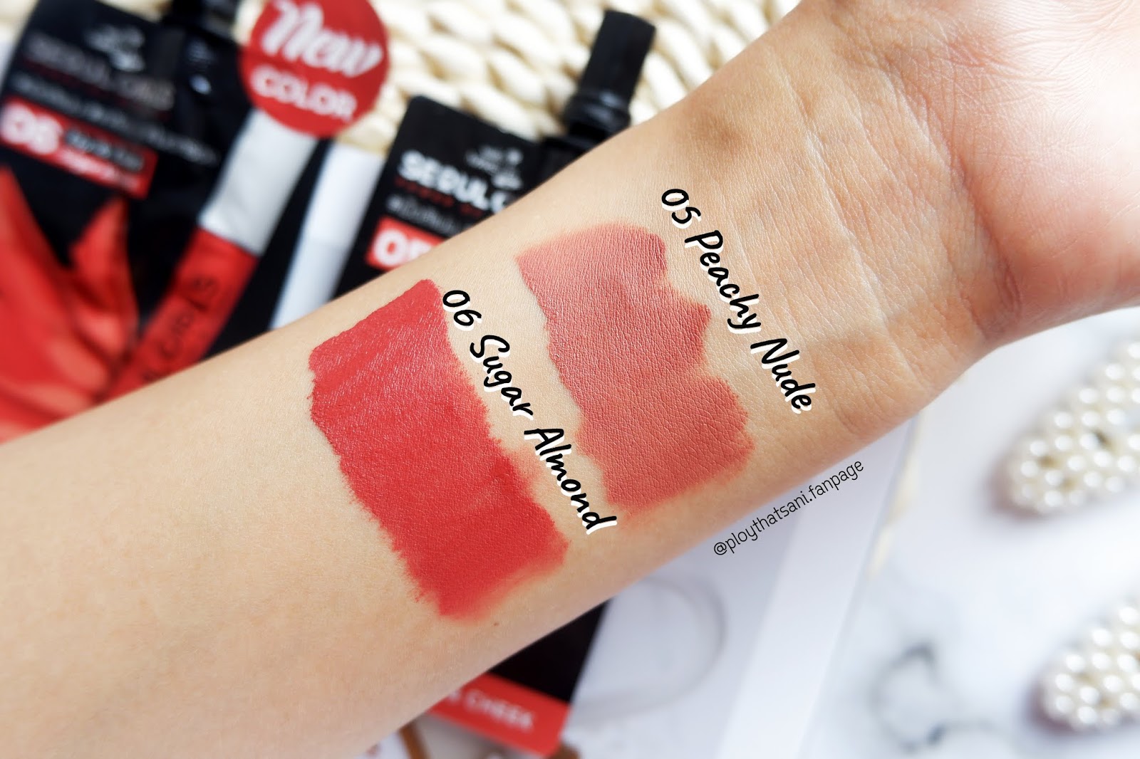 Nami Seoul Girls Series Lip & Cheek มีสีใหม่ออกมาแล้วนะจ๊ะ!! Ploy Thatsani | Dek-D.com