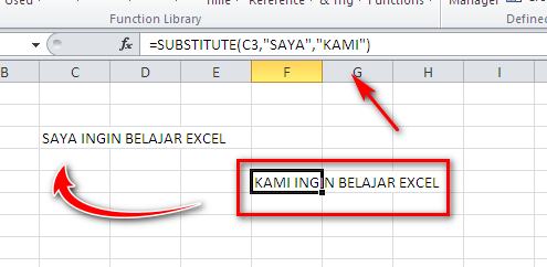 Belajar EXCEL Mudah memahami Formulas Text ( Rumus text berikut Praktek )